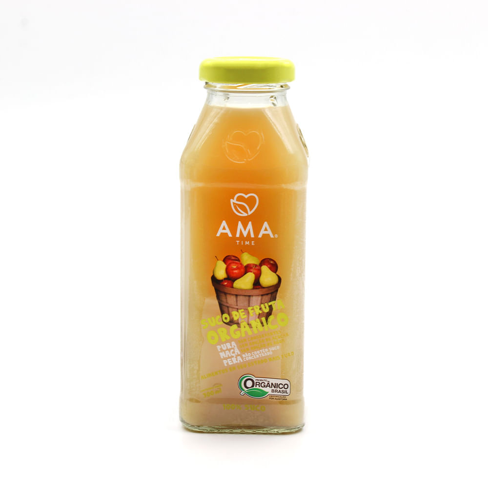 Suco de Maçã e Pera Orgânico AMA 300ml - Compra Certa