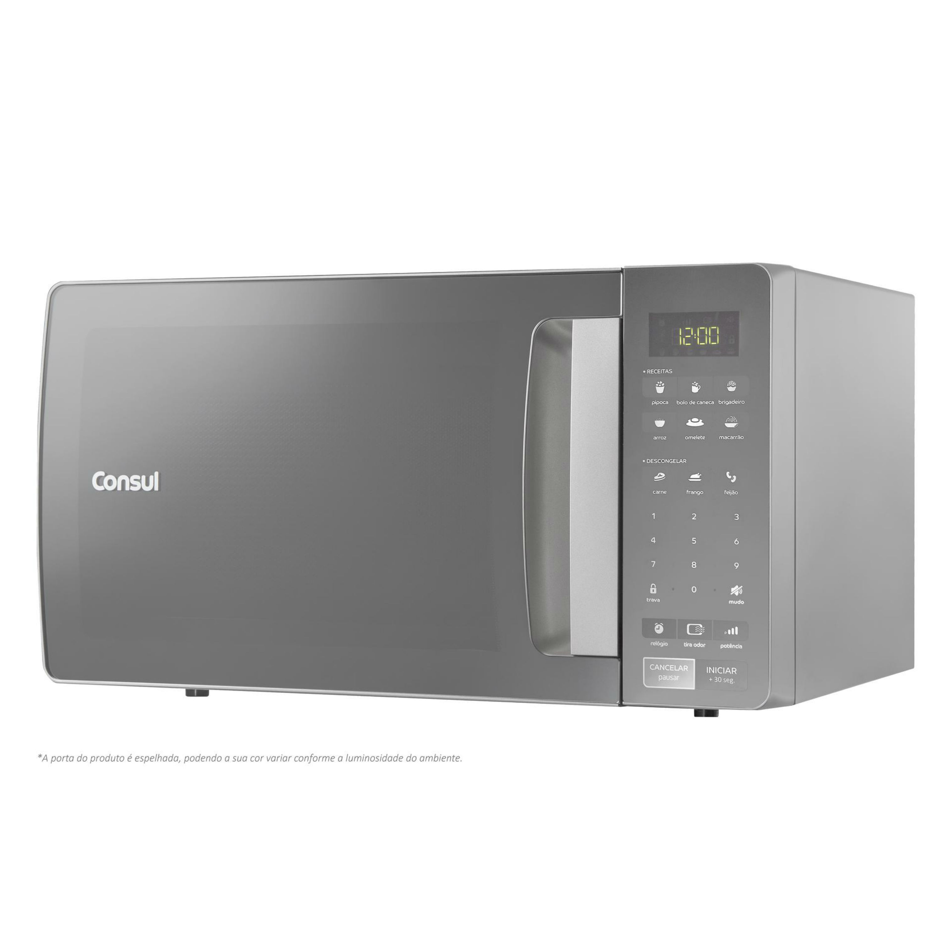 Micro-ondas Consul 32 Litros cor Inox Espelhado - Compra Certa