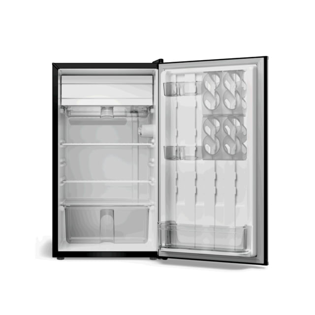 Frigobar Consul Retrô 117 Litros Preto Vinil - CRA12AE - Compra Certa